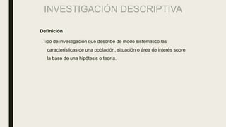 Investigación Descriptiva y Experimental.pptx