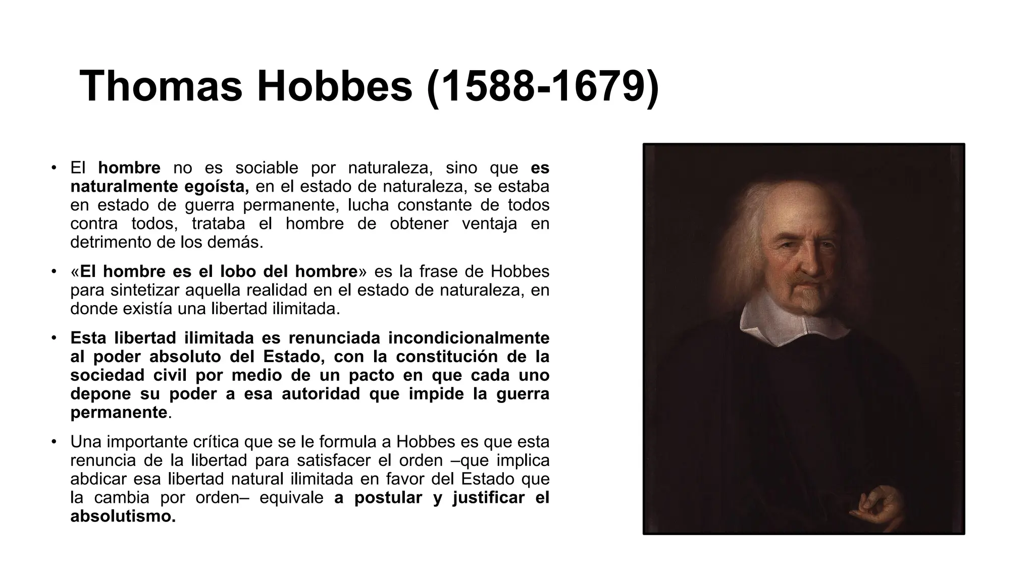 Ideas principales de Jean Jacques Rousseau, Thomas Hobbes y John Locke ...