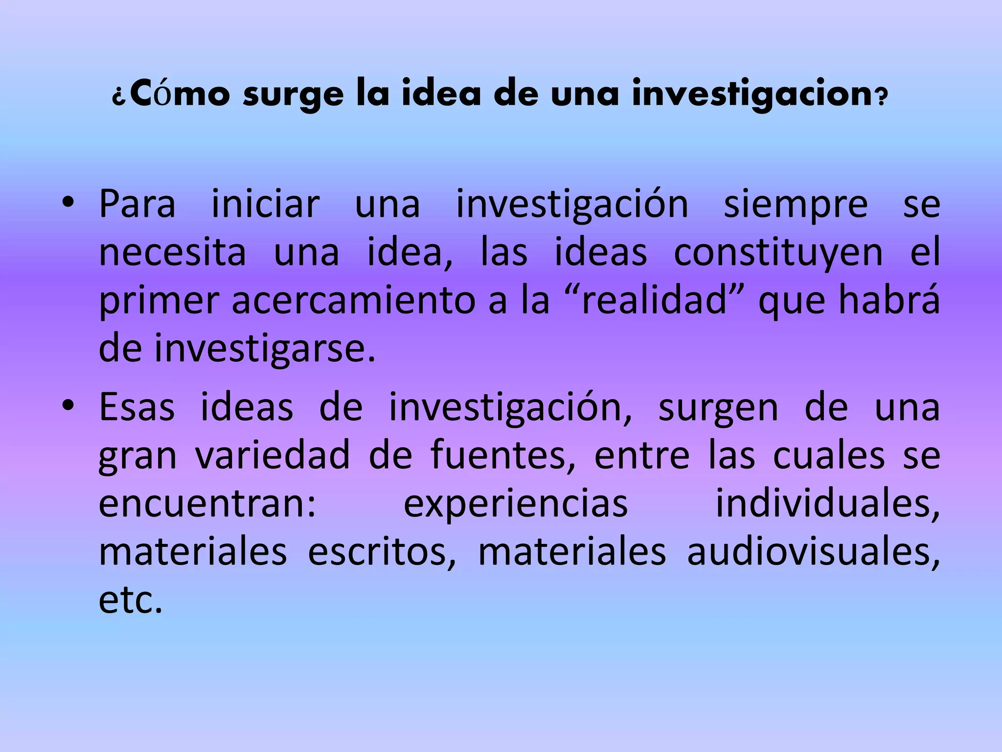 Investigacion | PPT