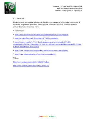 Investigación cuantitativa | PDF