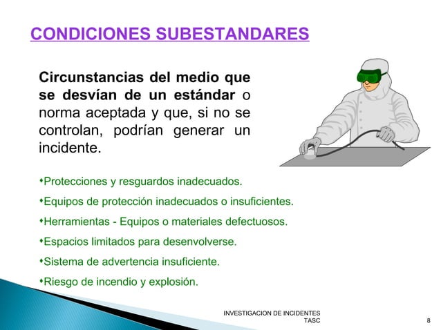 Investigacion de accidentes (tasc) | PPT