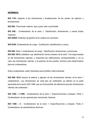 Investigacion de los contenedores | DOCX