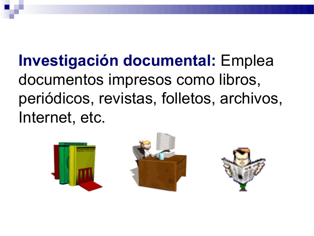 Pasos De La Investigación Documental