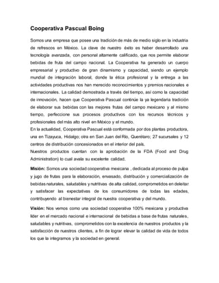 Investigacion empresa boing | DOCX