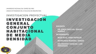 ppte de educacion proyectual en arquitectura | PPTX