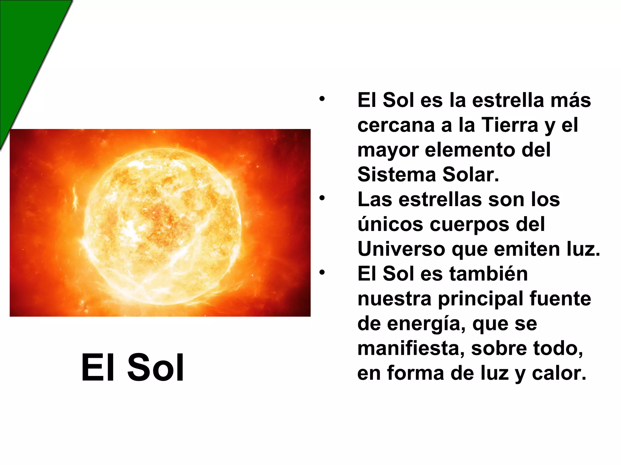 Investigacion sobre las caracteristicas estrellas y el sol 1 2015 (1) | PPT