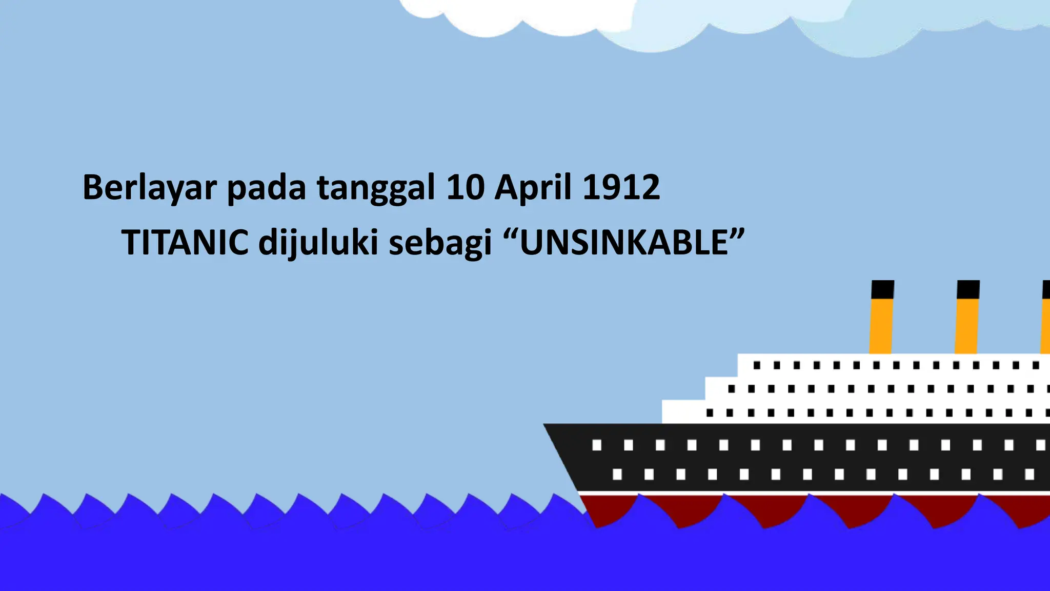 INVESTIGASI TENGGELAMNYA TITANIC K3 LINTAS SEKTOR | PPTX