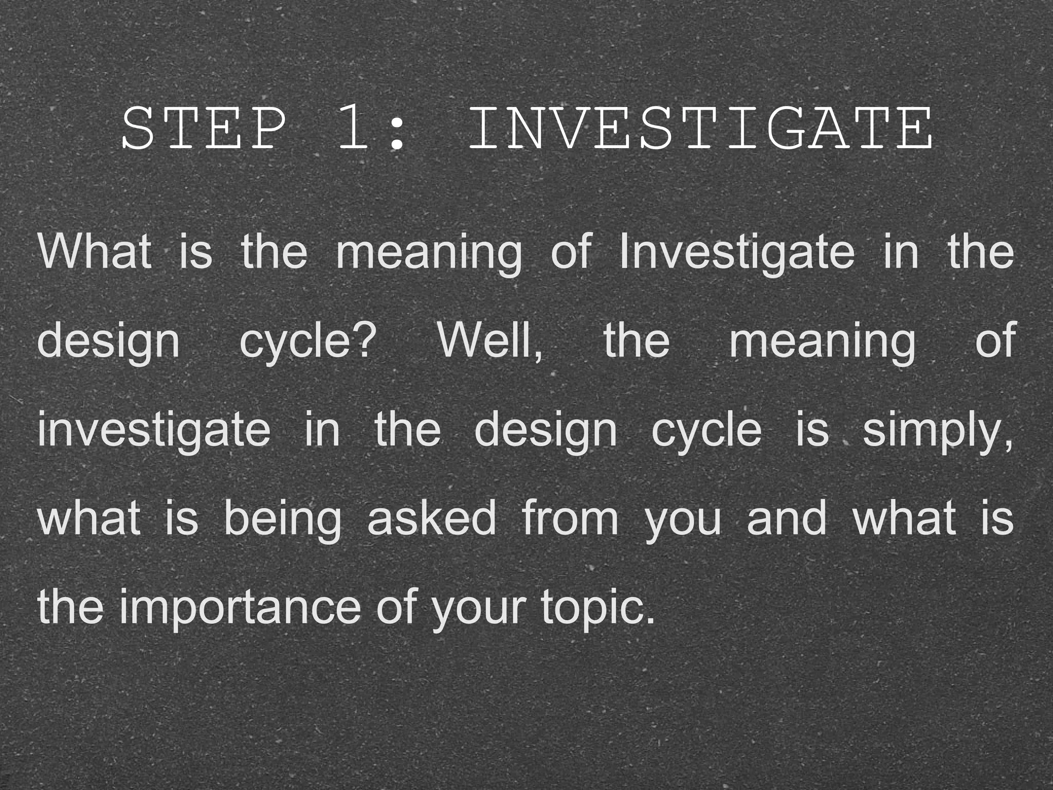 Investigate.ppt