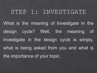 Investigate.ppt