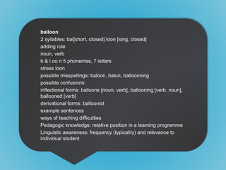 Investigating literacy teachers' linguistic knowledge | PPT