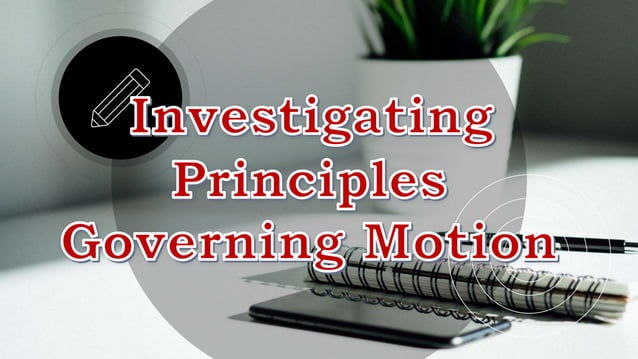 Investigating Motion Pptx Geology Science