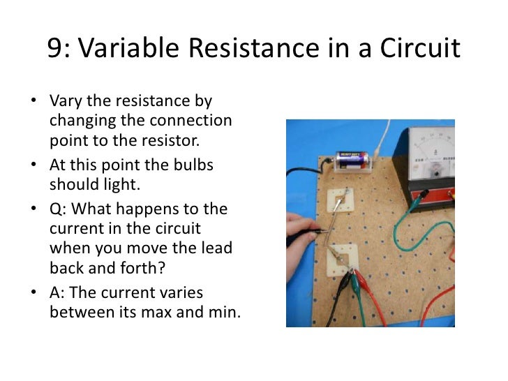 Investigating electricity part 2