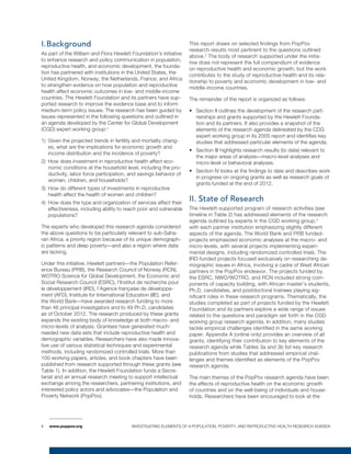 Investigating elements of a population, poverty, and reproductive ...