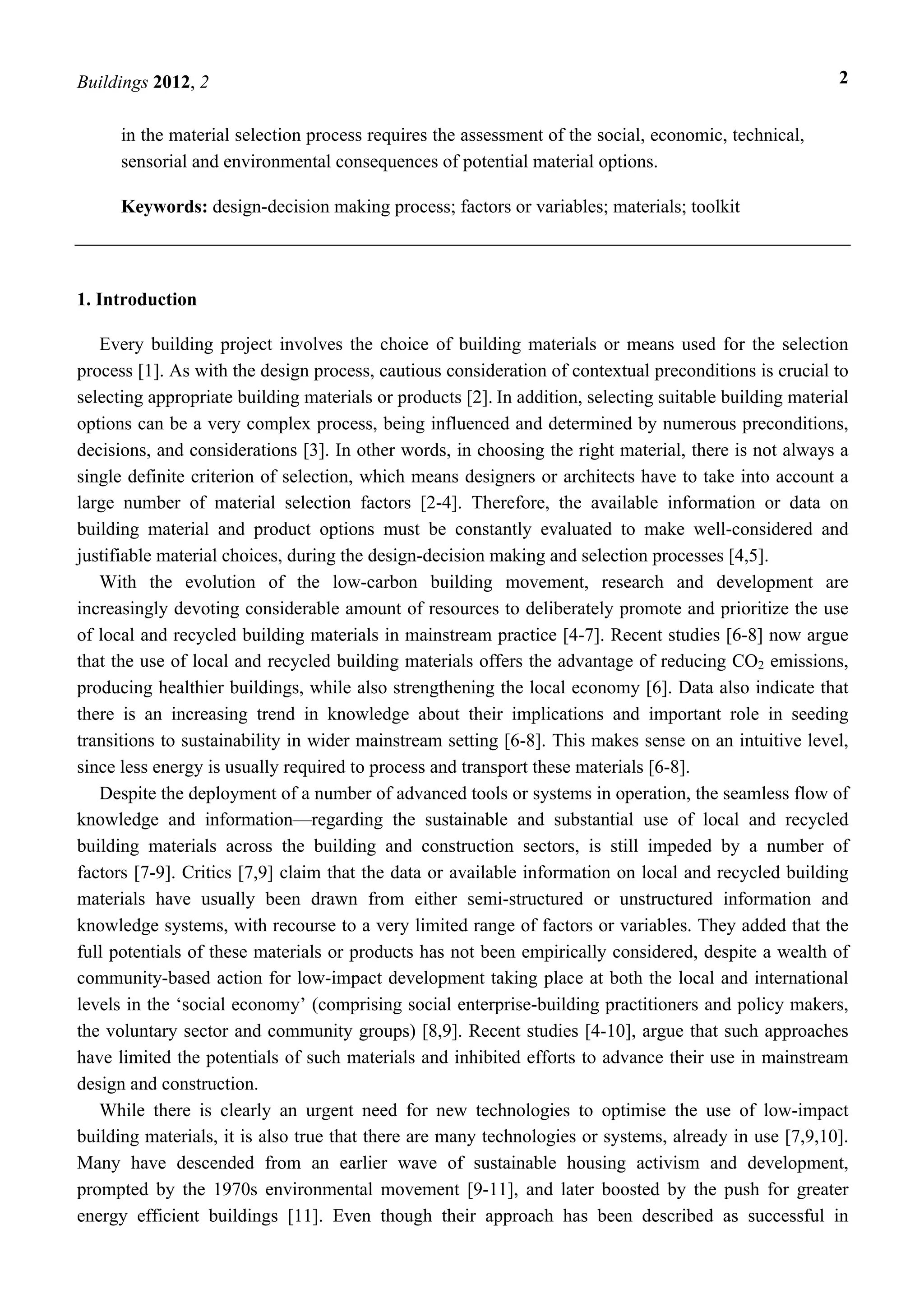 Investigating factors affecting material selection | PDF