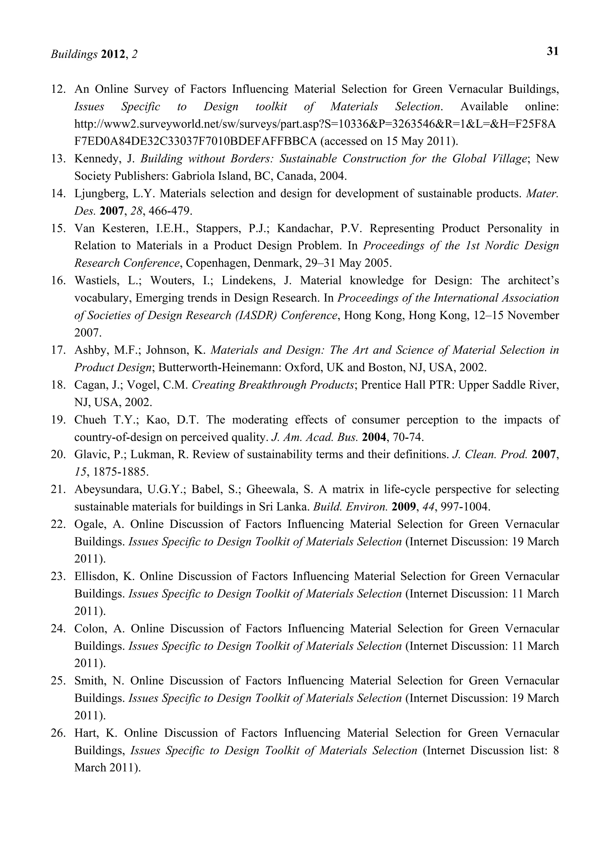 Investigating factors affecting material selection | PDF