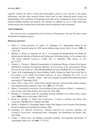 Investigating factors affecting material selection | PDF