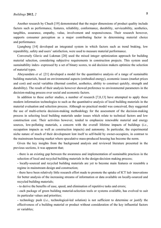 Investigating factors affecting material selection | PDF