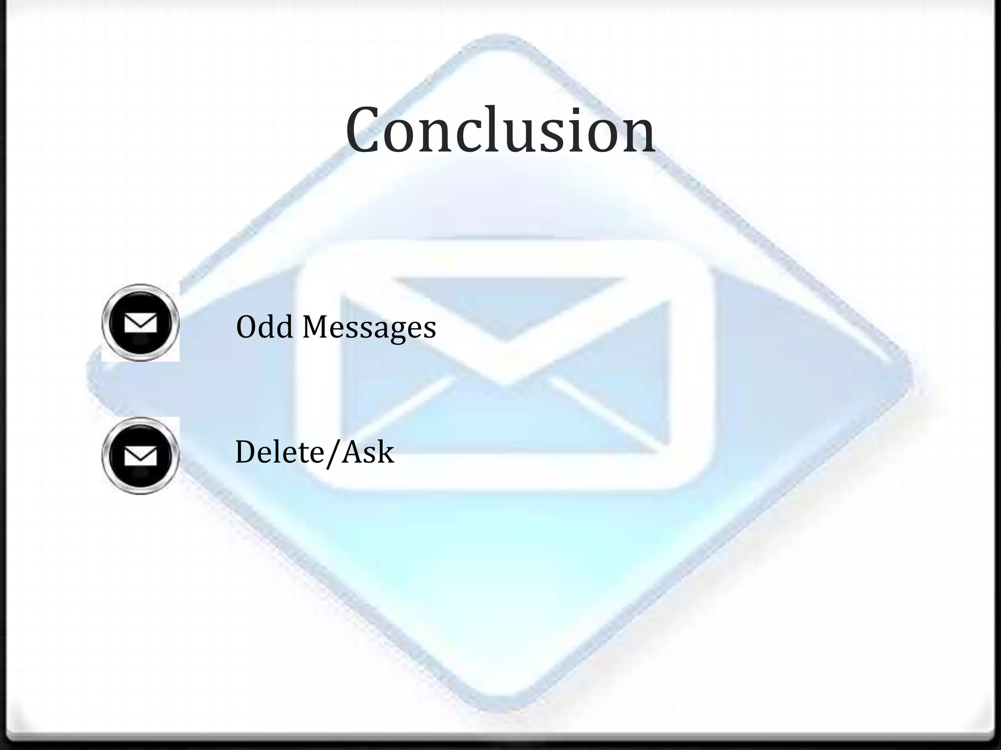 Investigating junk mail ppt | PPTX