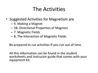 Investigating magnetism | PPTX