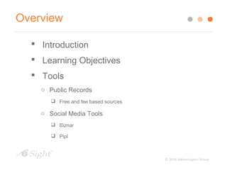 Investigating online conducting pre-interview research | PPT