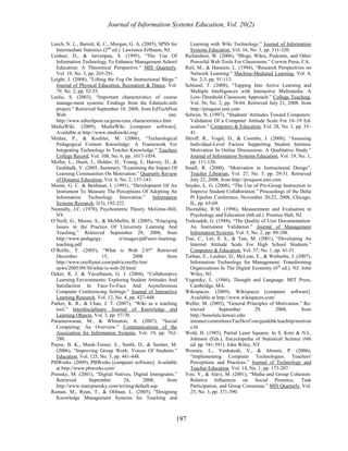 Investigating pedagogical value of wiki technology | PDF