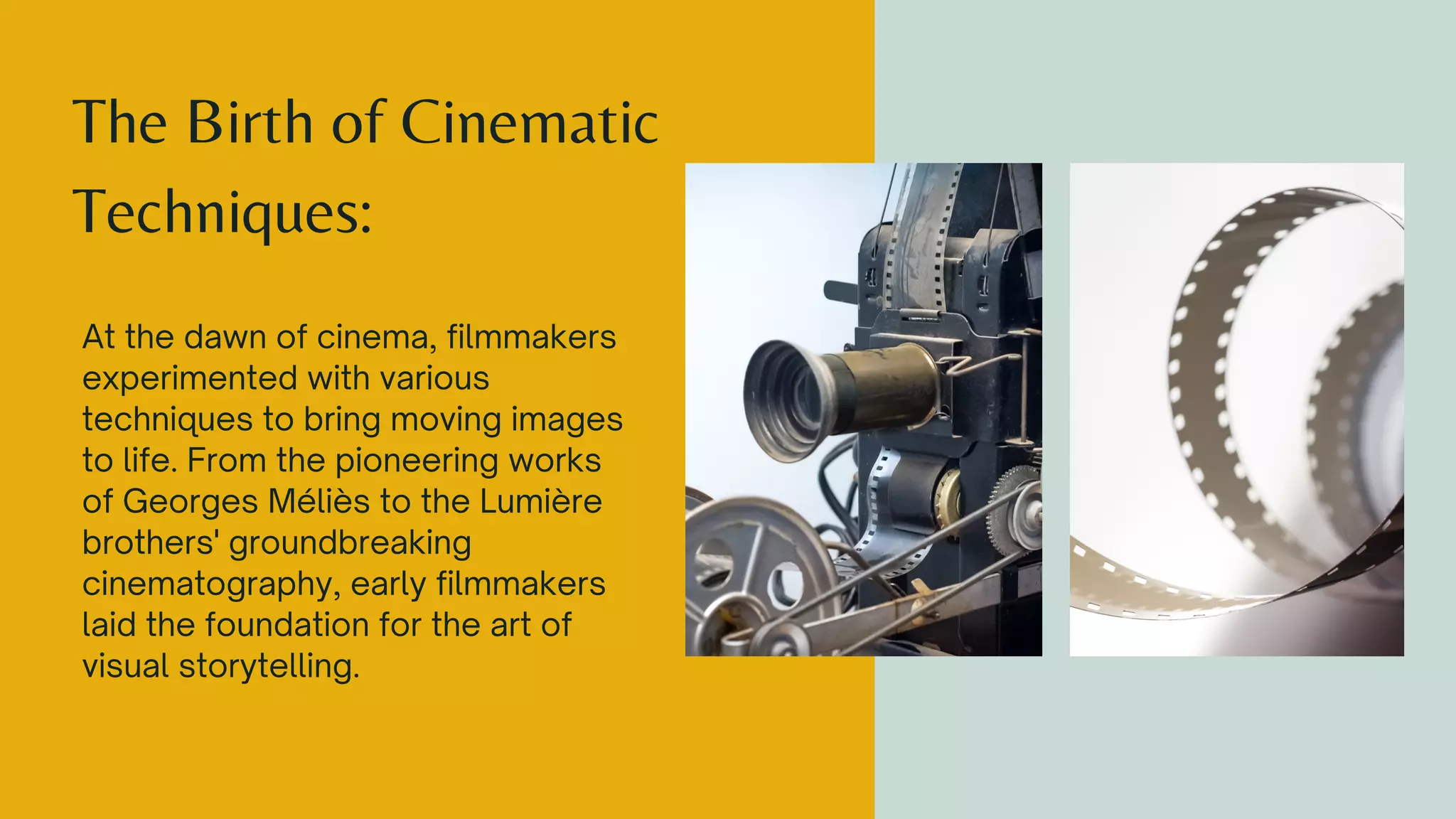 Enzo Zelocchi: Examining the Transformation of Cinematic Techniques and Their Influence | PDF
