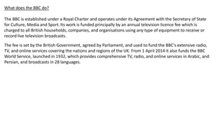 Investigating the bbc | PPT