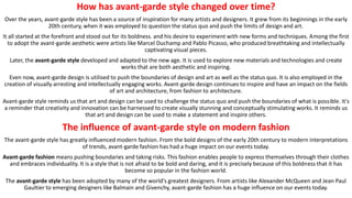Investigating the Universe of Avant-Grade Design.pptx