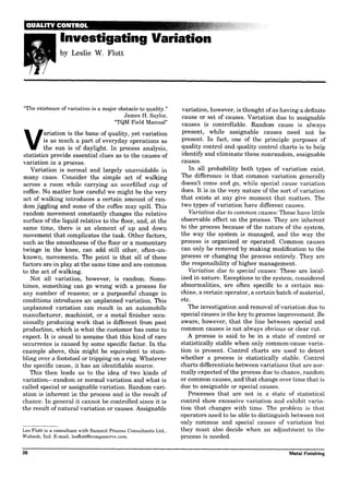 Investigating variation | PDF