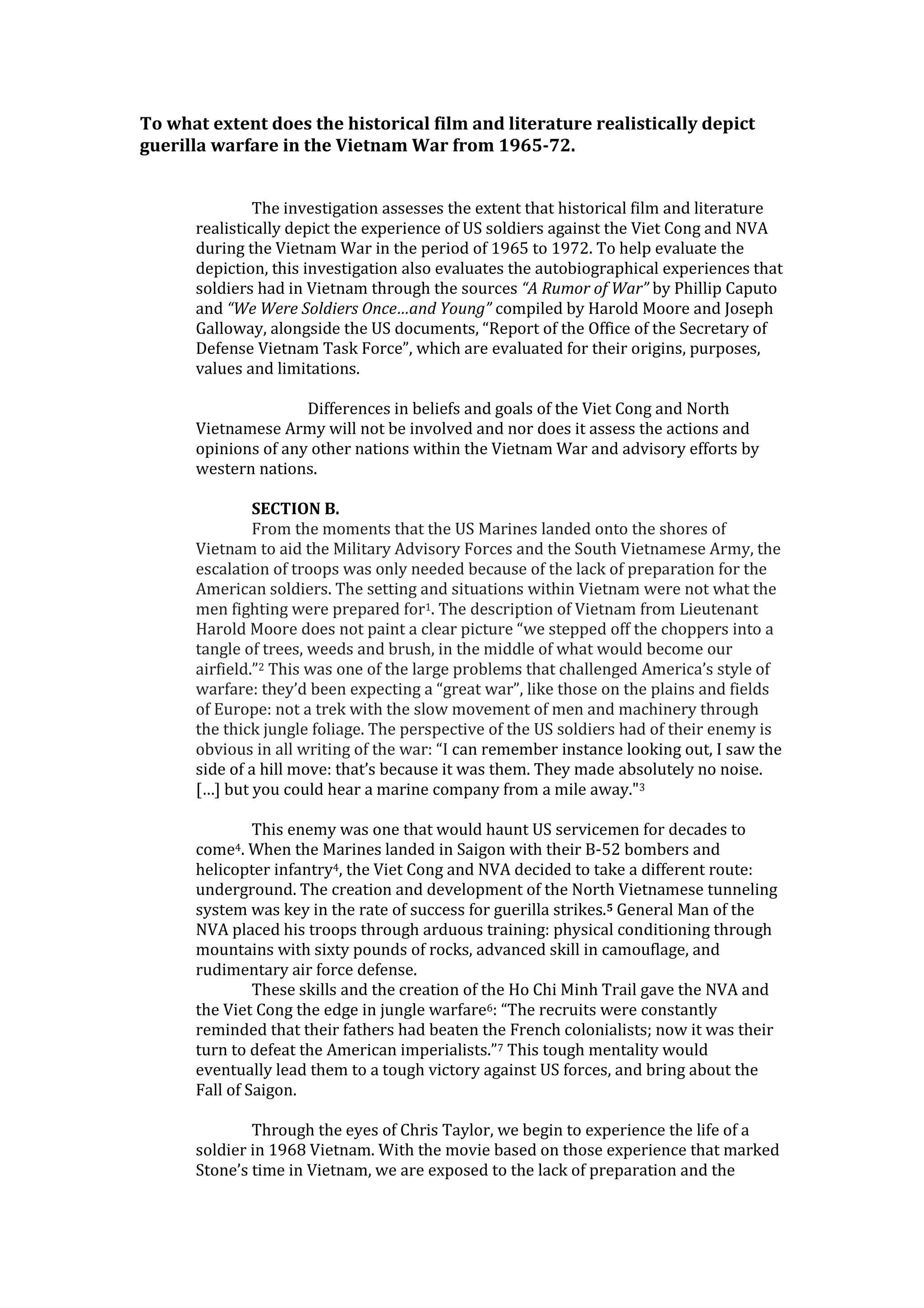 To what extent does the historical film and literature realistically ...