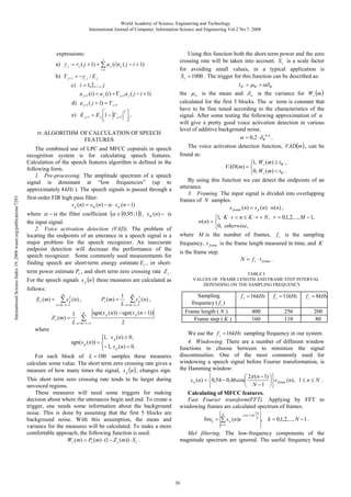 Investigation of-combined-use-of-mfcc-and-lpc-features-in-speech-recognition-systems | PDF