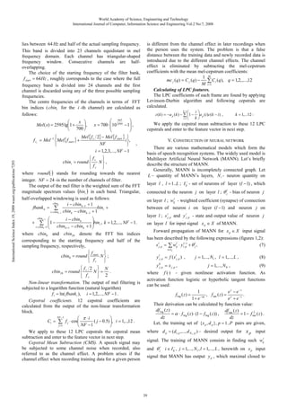 Investigation of-combined-use-of-mfcc-and-lpc-features-in-speech-recognition-systems | PDF