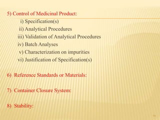 Investigational medical product dossier | PPTX
