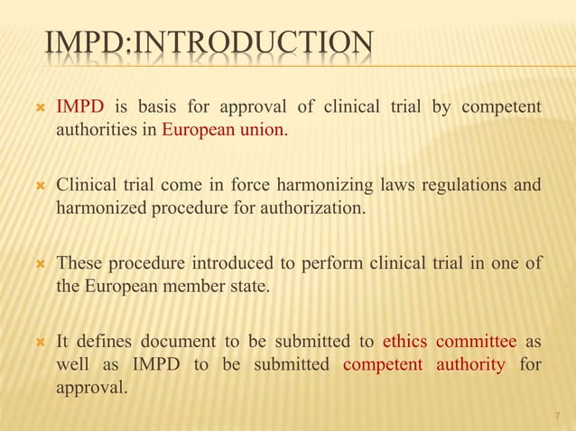 Investigational medical product dossier | PPTX | Pharmaceutical ...