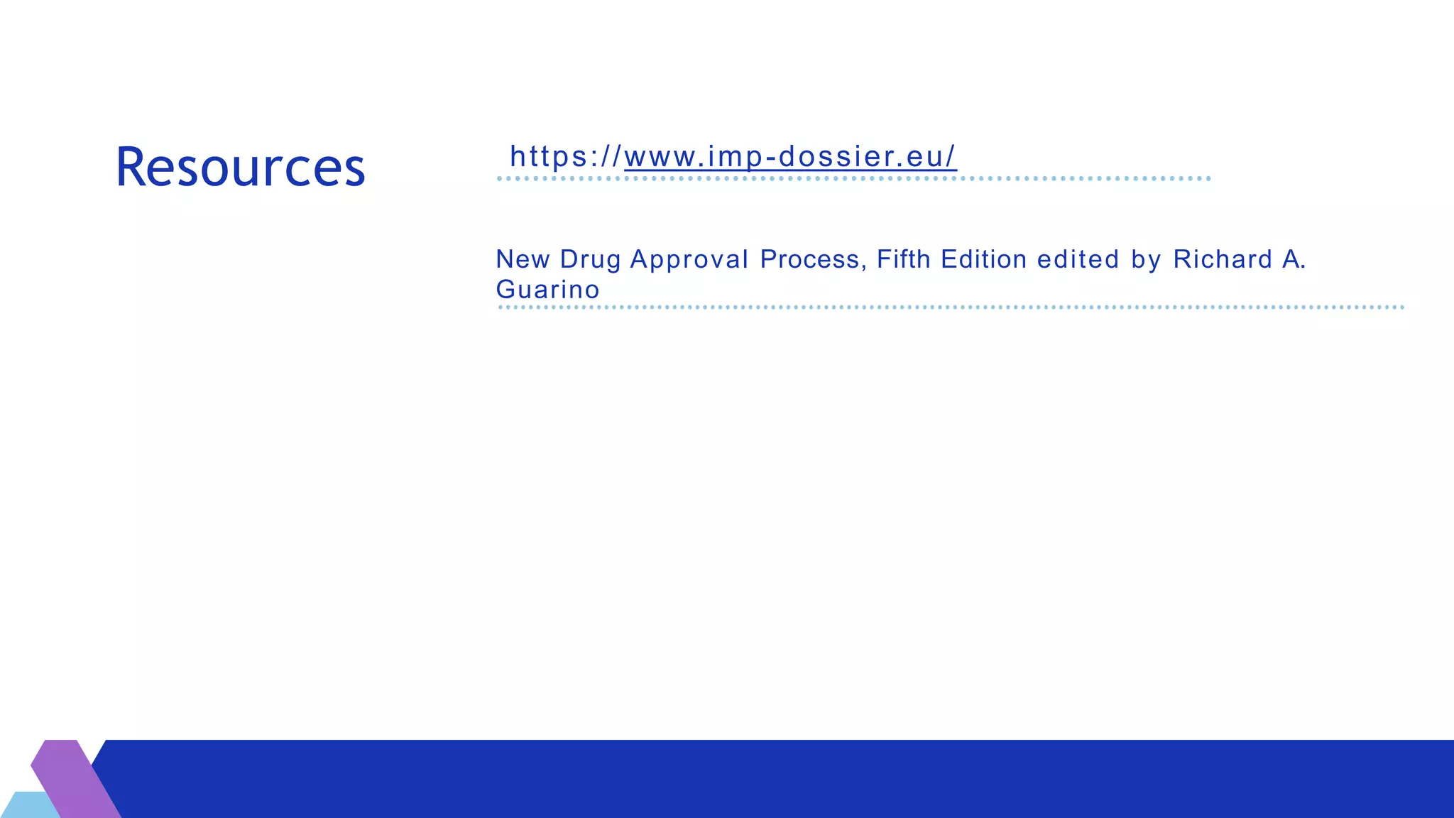 Investigational medicinal product dossier | PPTX