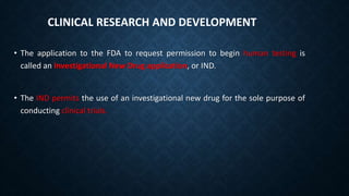 Investigational new drug | PPTX
