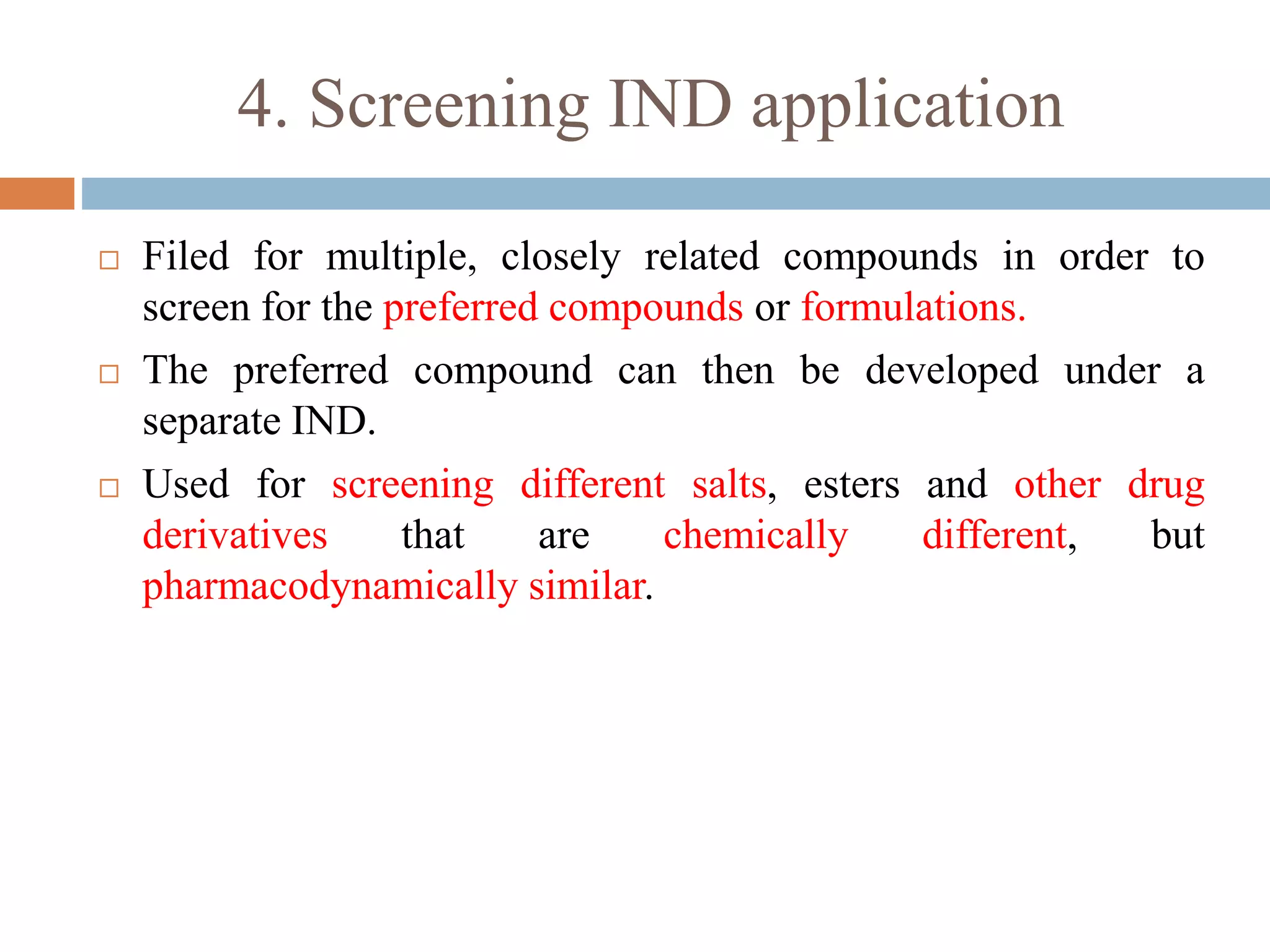 Investigational New Drug Application | PPTX