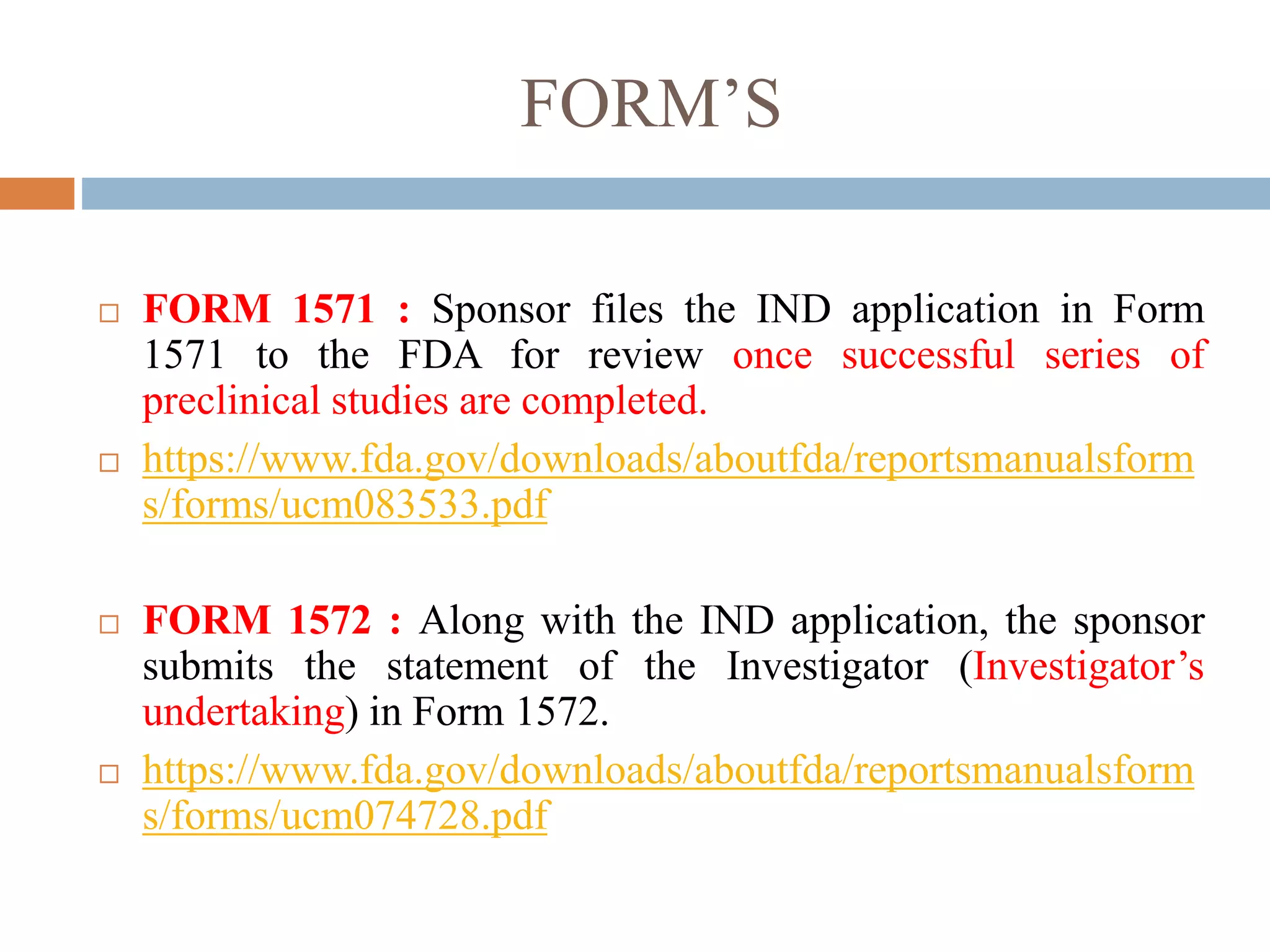 Investigational New Drug Application | PPTX