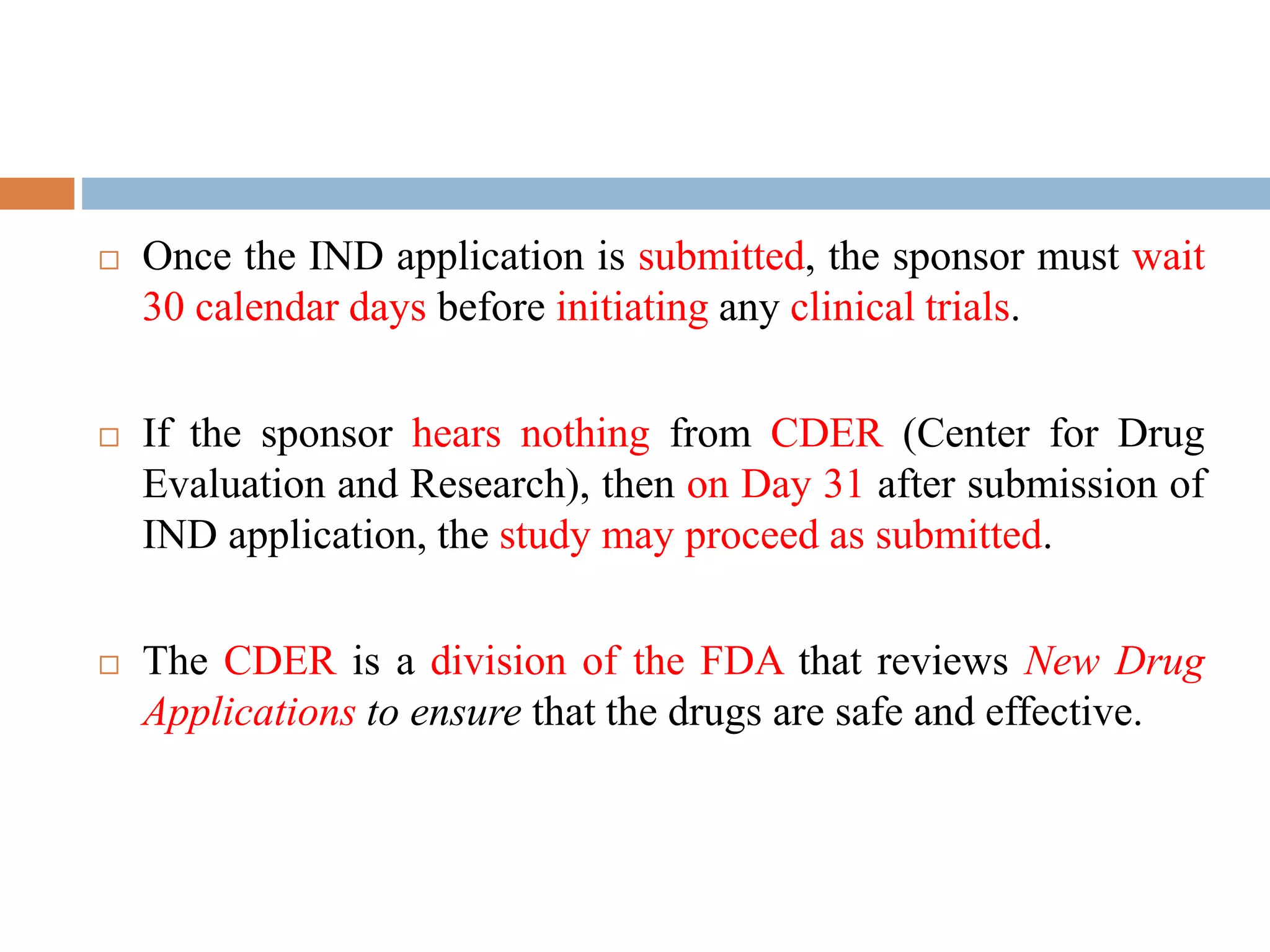Investigational New Drug Application | PPTX