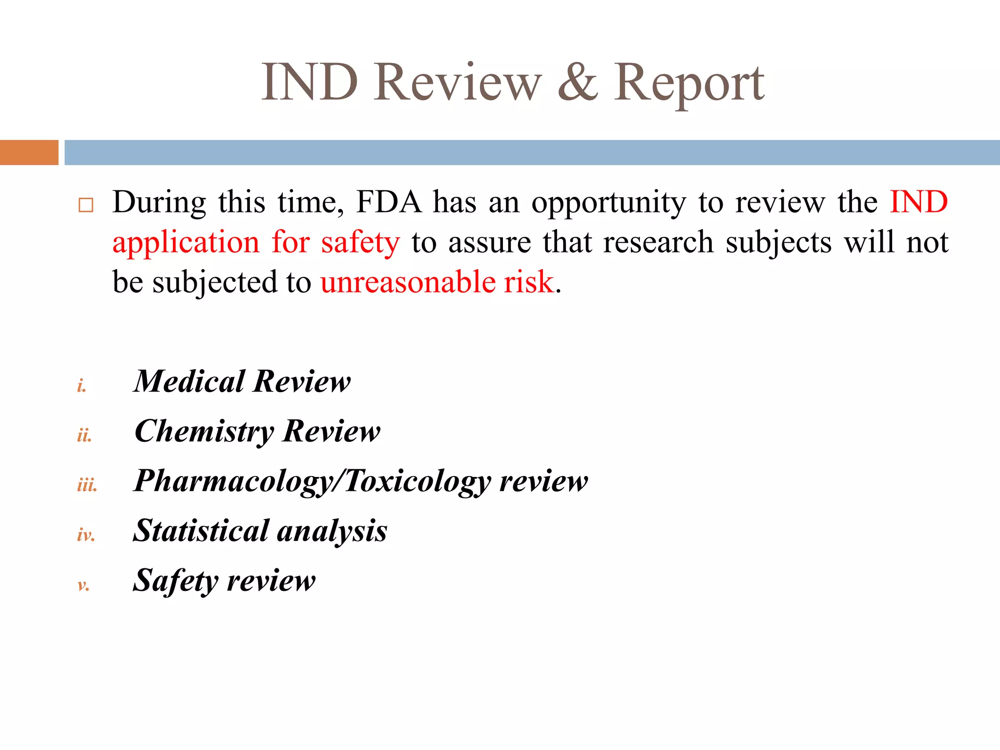 Investigational New Drug Application | PPTX