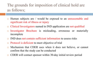 Investigational New Drug Application | PPTX