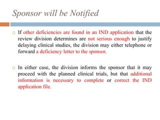 Investigational New Drug Application | PPTX