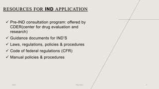 INVESTIGATIONAL NEW DRUG APPLICATION.pptx