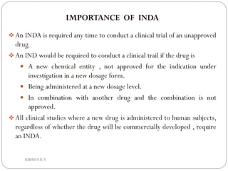 Investigational new drug application | PDF