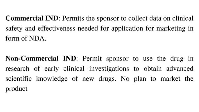 INVESTIGATIONAL NEW DRUG [IND] APPLICATION SUBMISSION (1).pdf ...