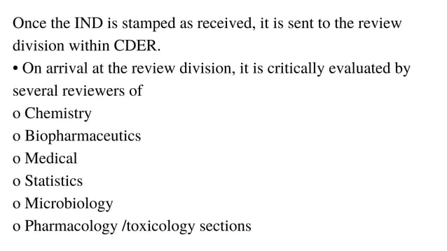 INVESTIGATIONAL NEW DRUG [IND] APPLICATION SUBMISSION (1).pdf ...