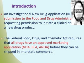 Investigational new drug ,orange book,understanding on 505(b) (2 ...