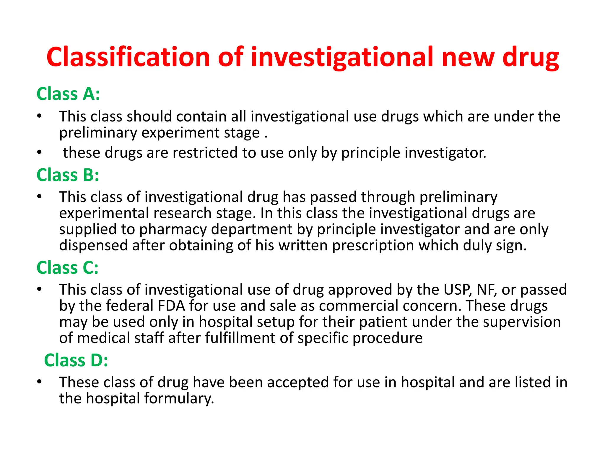 investigational use of drug by Mohd Rafiq.pptx
