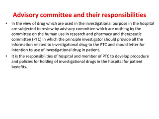 investigational use of drug by Mohd Rafiq.pptx