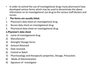 investigational use of drug by Mohd Rafiq.pptx